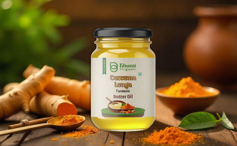 Turmeric Ghee – The Golden Elixir for Modern Inflammation - Bhumi organic