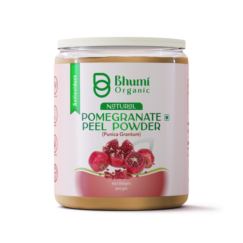 Bhumi Organic Pomegranate Peel Powder 800g | For Acne, Pores & Glowing ...